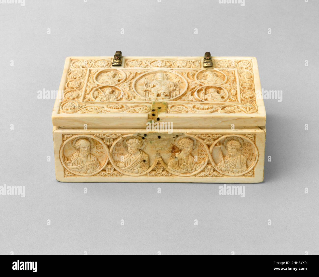 Reliquary Casket with the Deesis, Archangels, and the Twelve Apostles ...