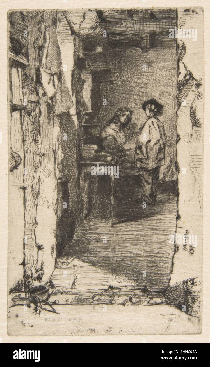 The Rag Gatherers (Rag Pickers, Quartier Mouffetard, Paris) 1858 James ...