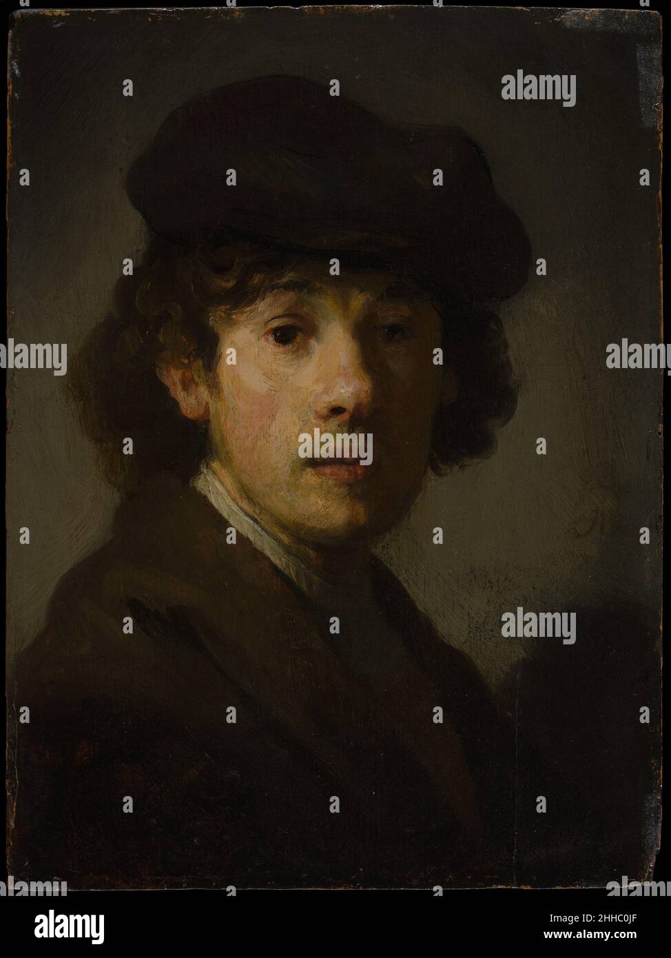 Rembrandt (1606–1669) as a Young Man Style of Rembrandt Dutch ...