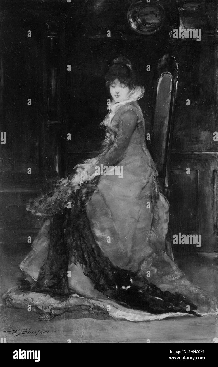 In Mischief 1870 (?) Walter Shirlaw American, Scottish. In Mischief ...