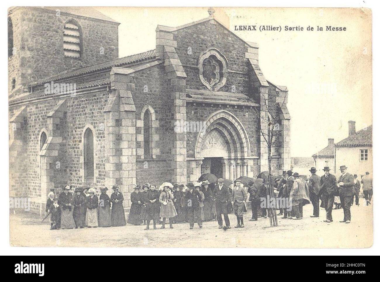 Sortie de messe à Lenax Stock Photo - Alamy
