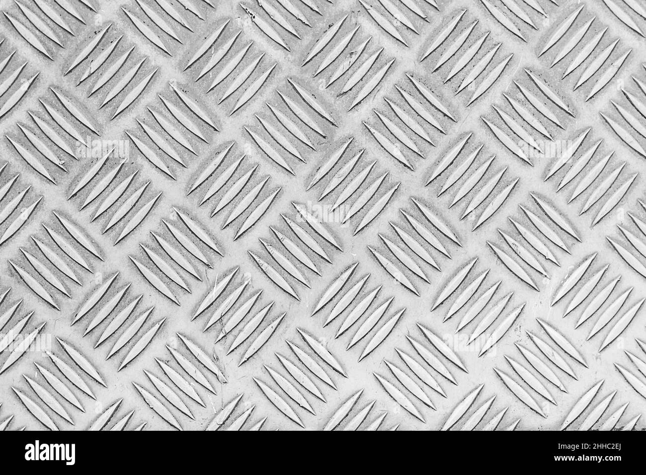 Old stainless steel floor plate texture Stock Photo - Alamy