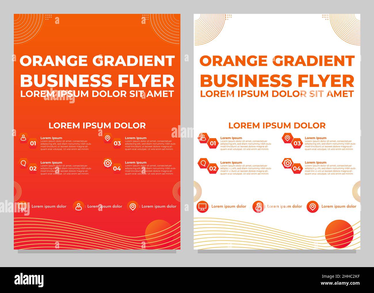 Orange flyer hi-res stock photography and images - Alamy