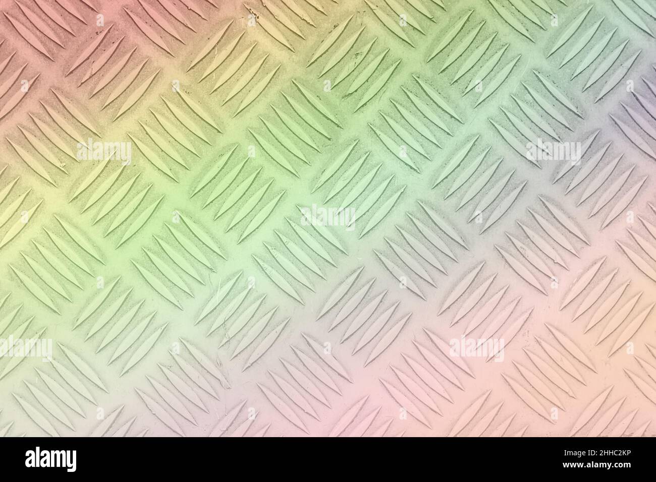 Old stainless steel floor plate texture Stock Photo - Alamy