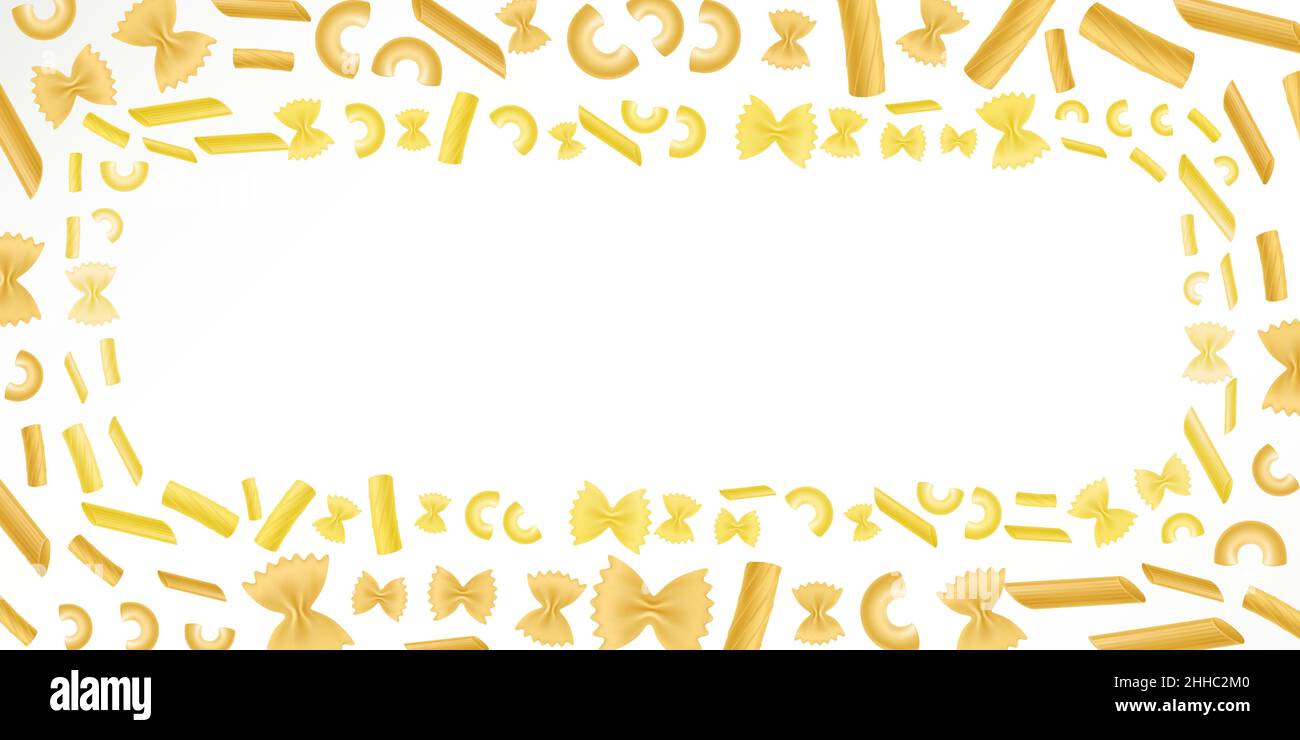 Pasta Border Clip Art