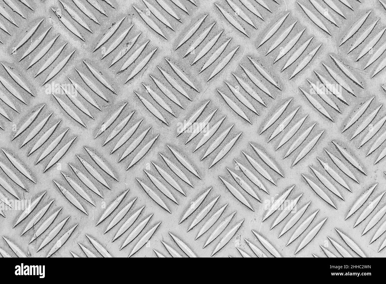 Old stainless steel floor plate texture Stock Photo - Alamy