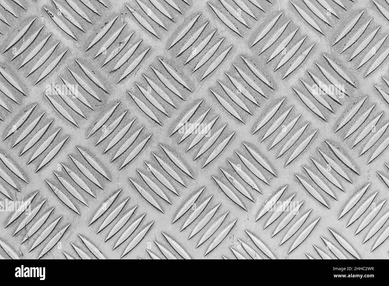 Old stainless steel floor plate texture Stock Photo - Alamy
