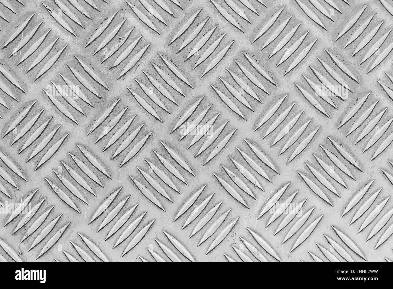 Old stainless steel floor plate texture Stock Photo - Alamy