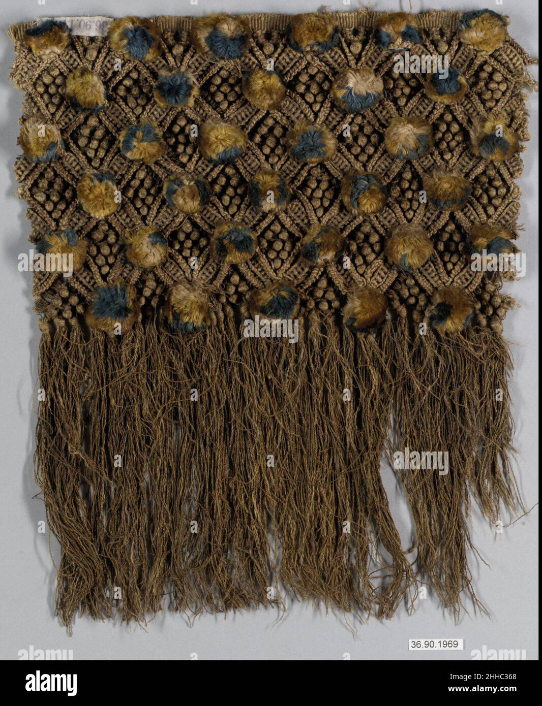 Fringe 18th century Italian or Spanish. Fringe 225050 Stock Photo - Alamy