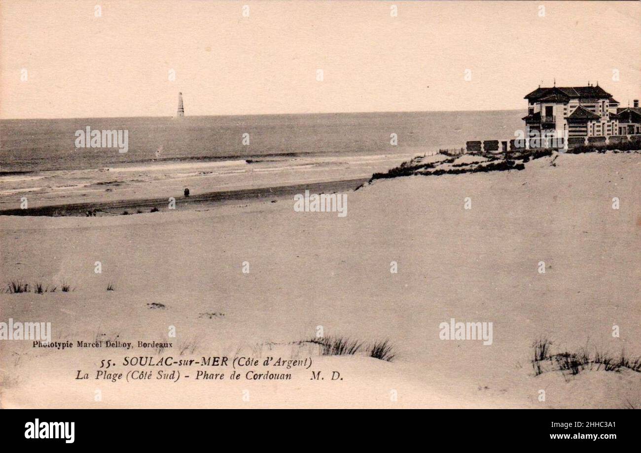 Soulac-sur-Mer - Plage 2 Stock Photo - Alamy