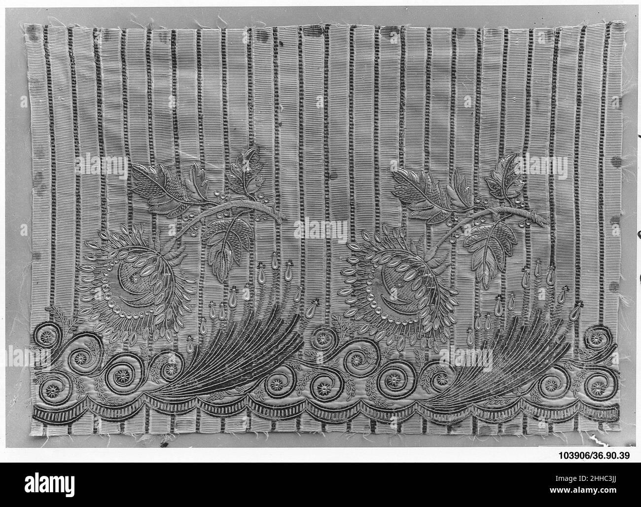 Dress border 1805–15 French. Dress border 223145 Stock Photo - Alamy