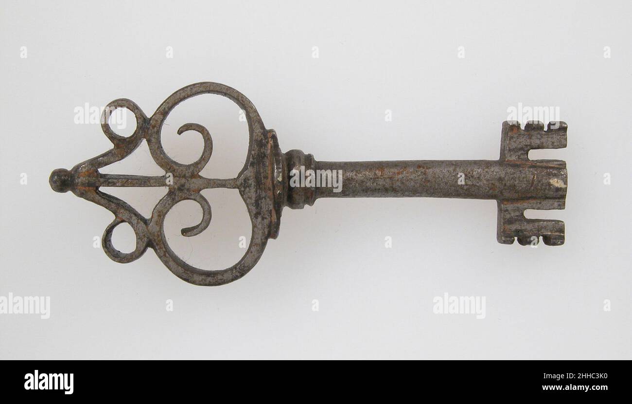 Key 15th century German The decoration of Gothic iron locks and keys ...