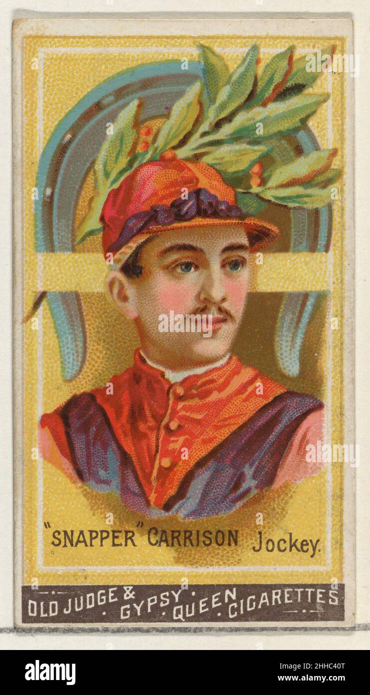 "Snapper" Garrison, Jockey, from the Goodwin Champion series for Old ...