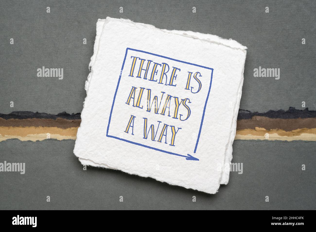 Positive note of hope hi-res stock photography and images - Alamy