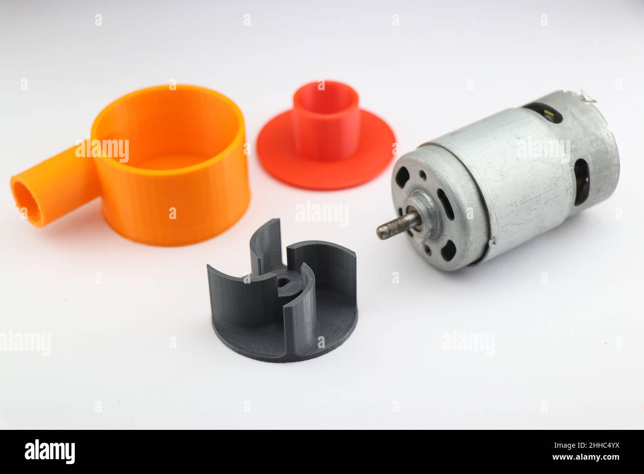 3D printed water pump parts made using 3d printing technology. Mini ...