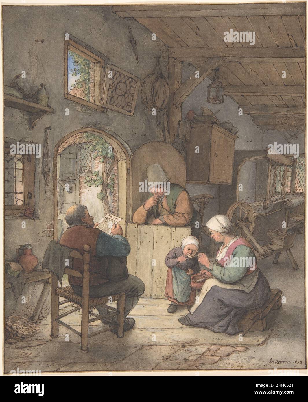 Peasant cottage interior hi-res stock photography and images - Alamy