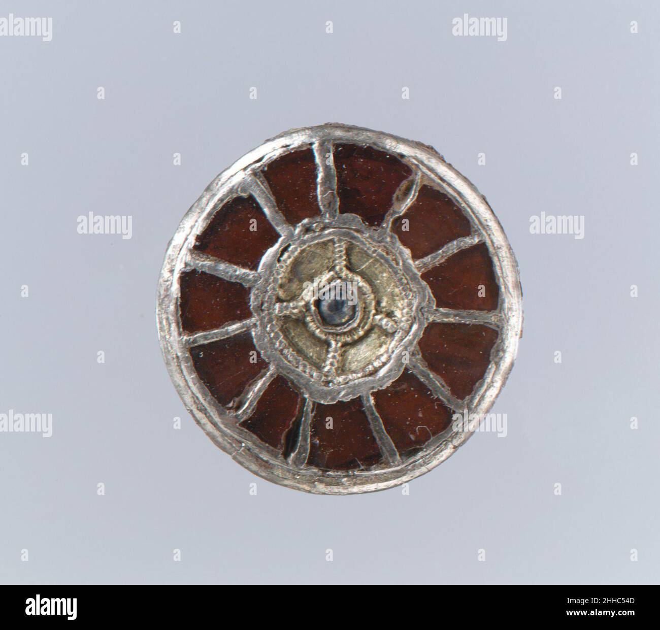 Disk Brooch first half 6th century Frankish. Disk Brooch 465339 ...