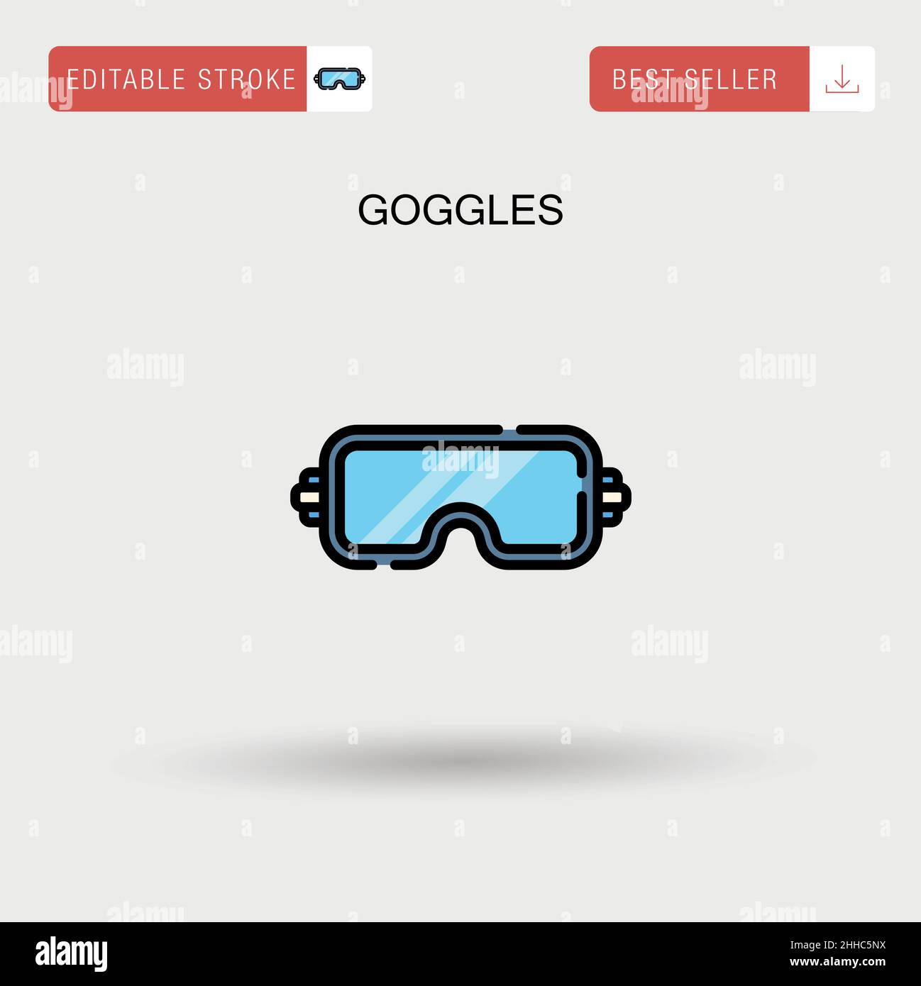 Professional goggles Stock Vector Images - Alamy