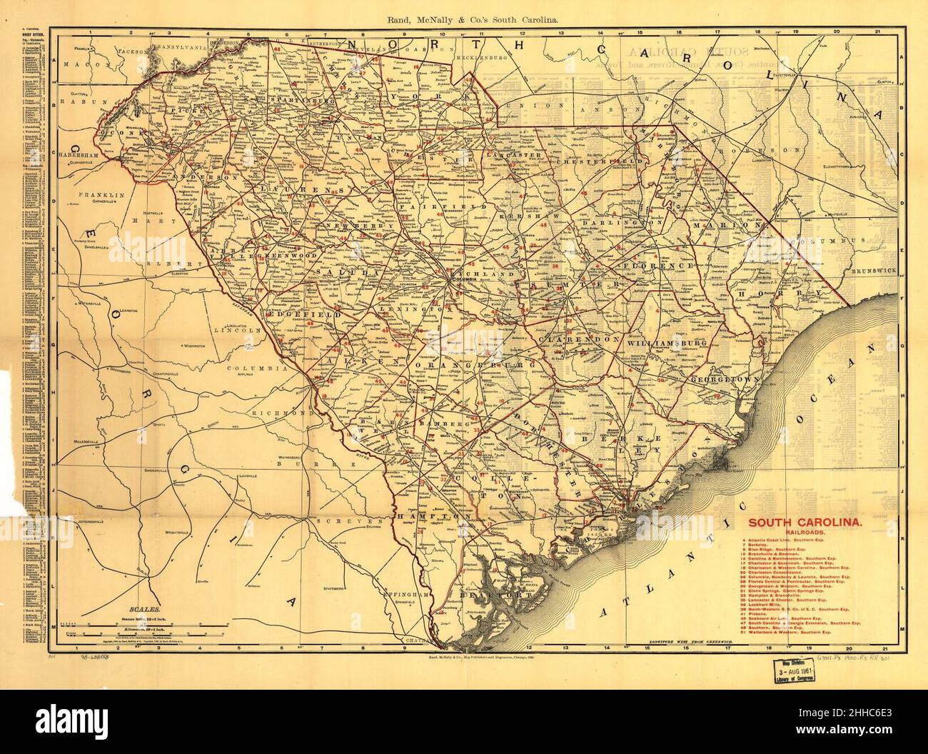 South Carolina railroads Stock Photo - Alamy