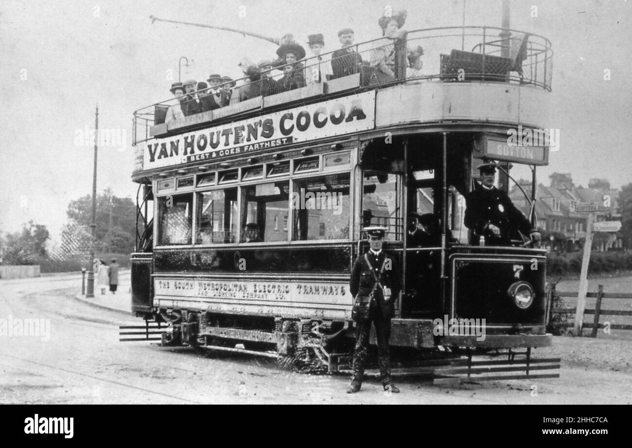 Metropolitan electric tramways hi-res stock photography and images - Alamy