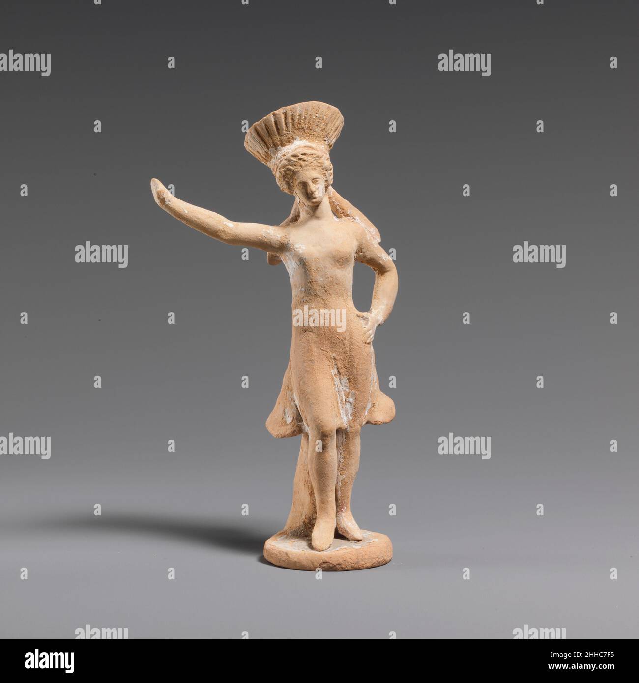 Terracotta statuette of a dancing girl 4th century B.C. Greek ...