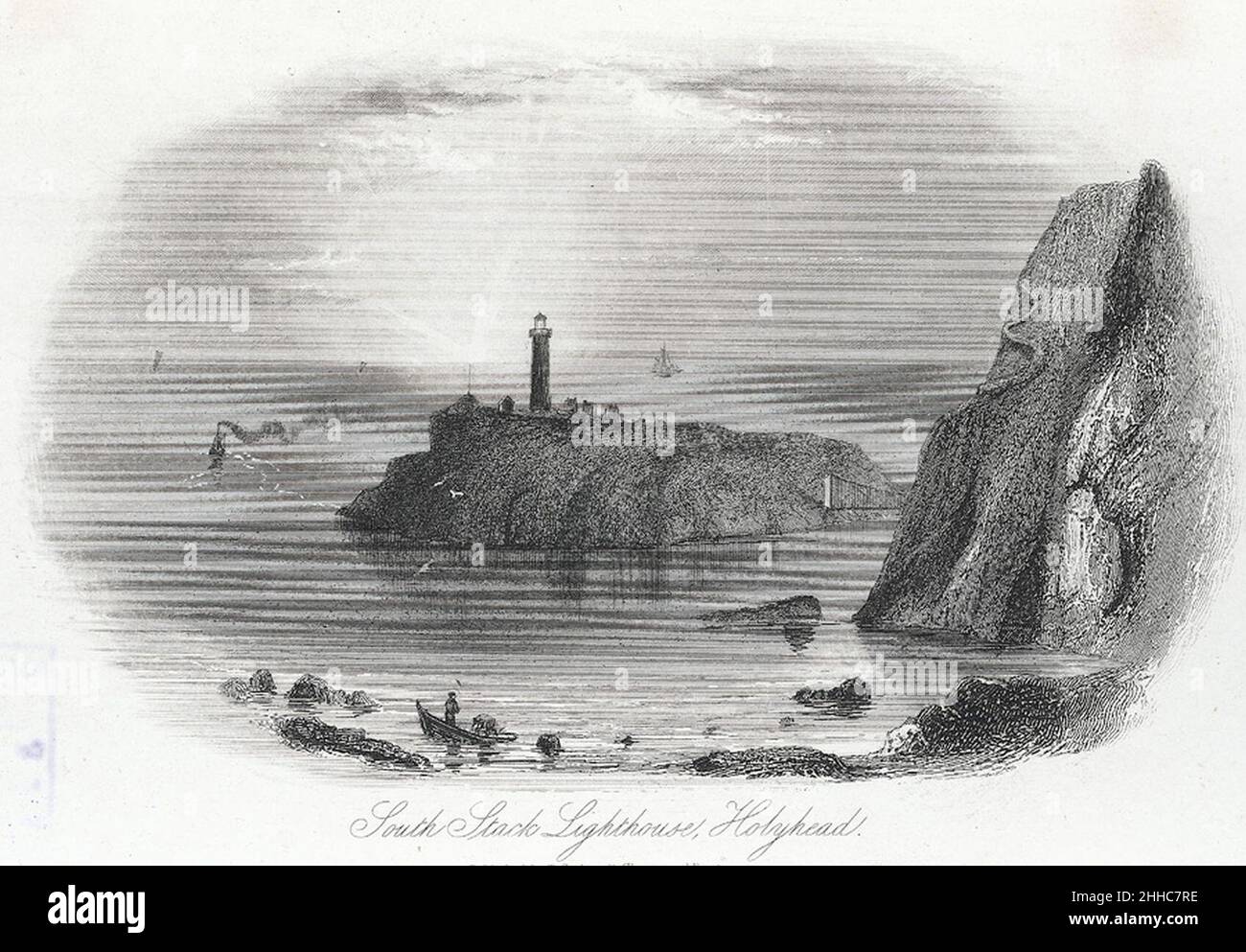 South Stack Lighthouse, Holyhead Stock Photo - Alamy