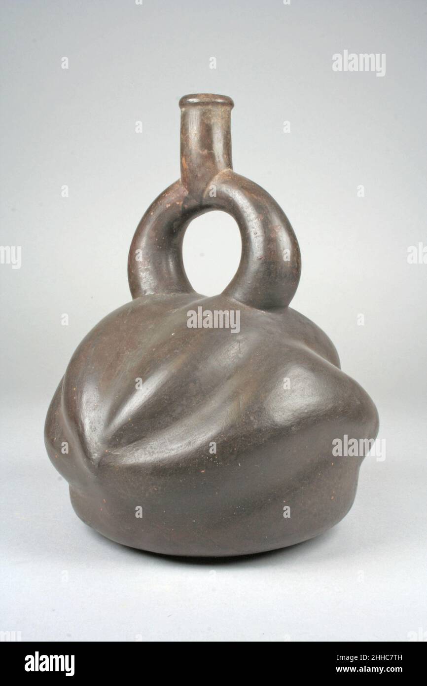Stirrup Spout Bottle with Fruit Form 1st century B.C.–A.D. 2nd century ...