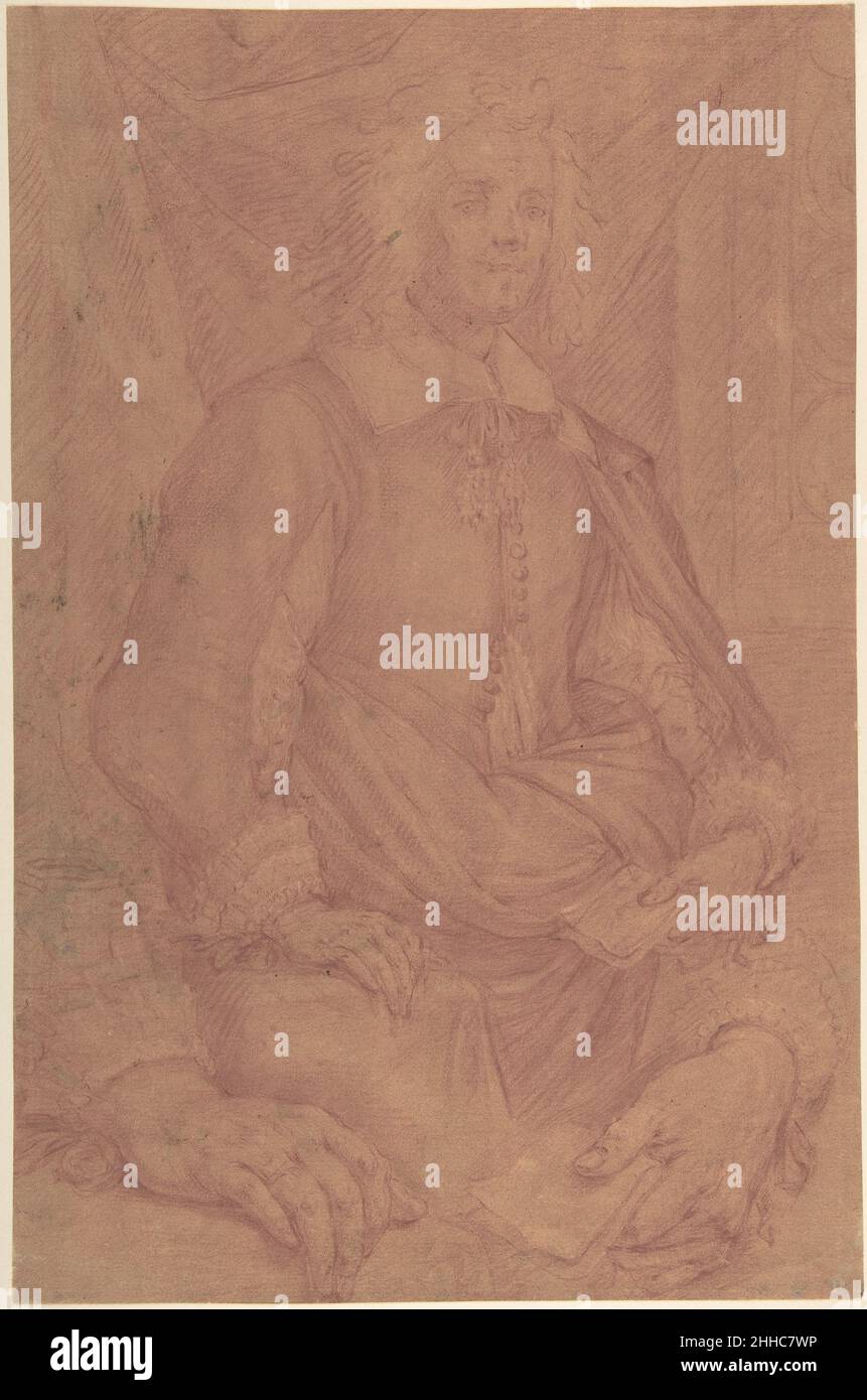 Study for a Three-Quarter-Length Portrait of a Gentleman (recto), Study ...