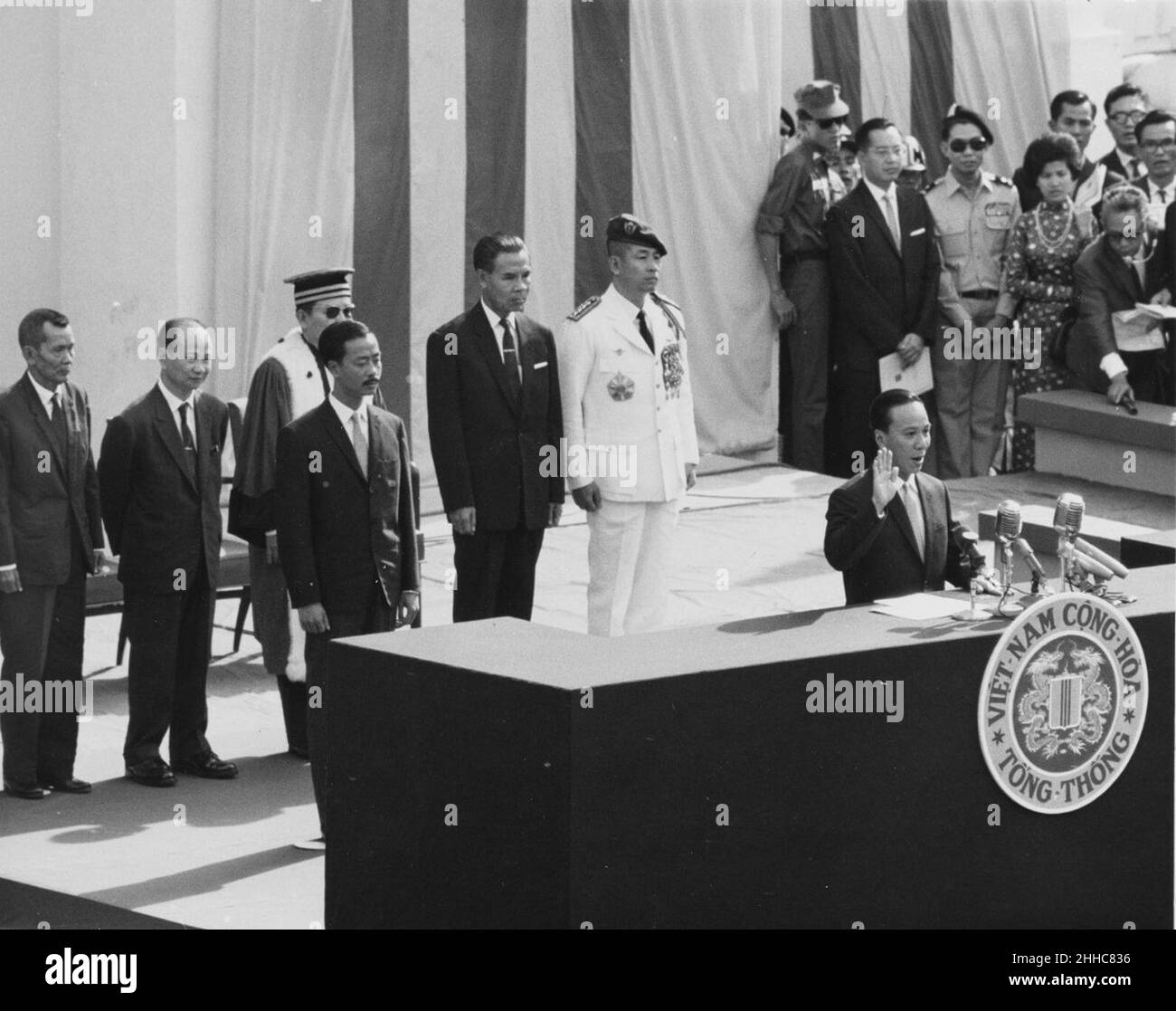 Nguyen van thieu president south hi-res stock photography and images ...