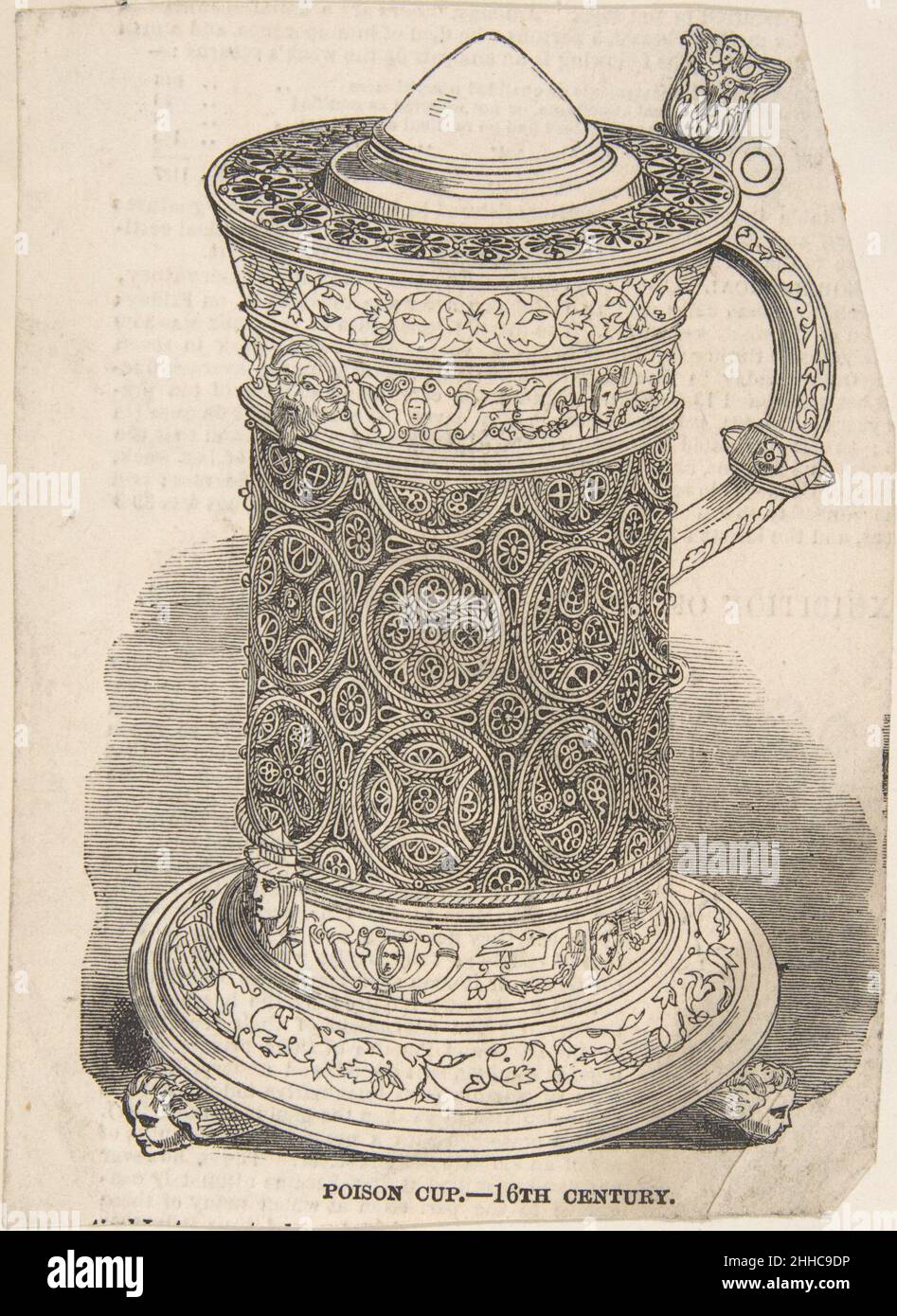 Poison Cup - 16th century second half 19th century Anonymous, British ...