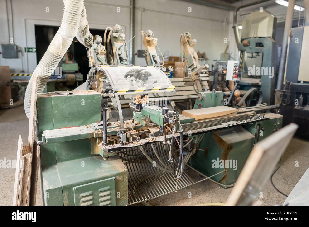 Wood turning machine hi-res stock photography and images - Alamy