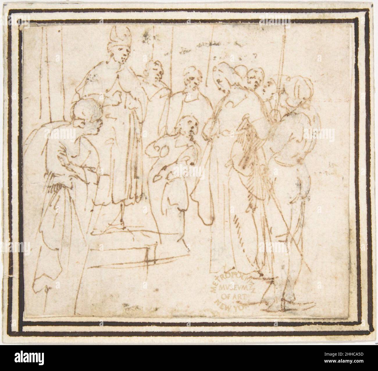 Christ before the High Priest Caiphas 1624–63 attributed to Francesco ...