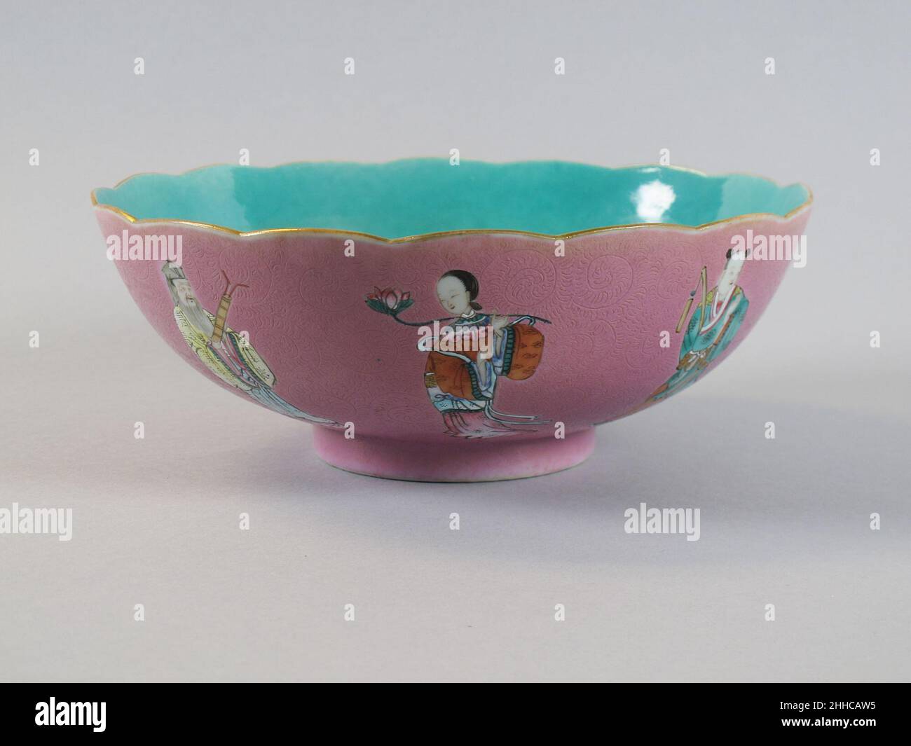 Bowl with the Eight Immortals late 18th–early 19th century China. Bowl ...