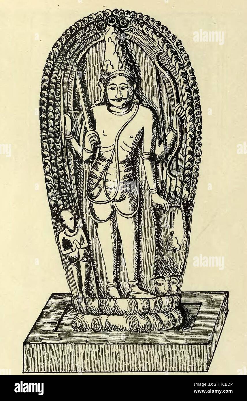 South-Indian Images of Gods and Goddesses-Page No.158-Virabhadra Stock ...