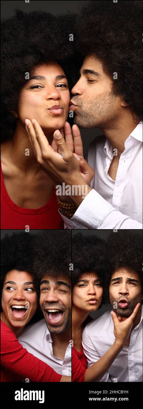 Beautiful happy Love Couple Together Stock Photo - Alamy
