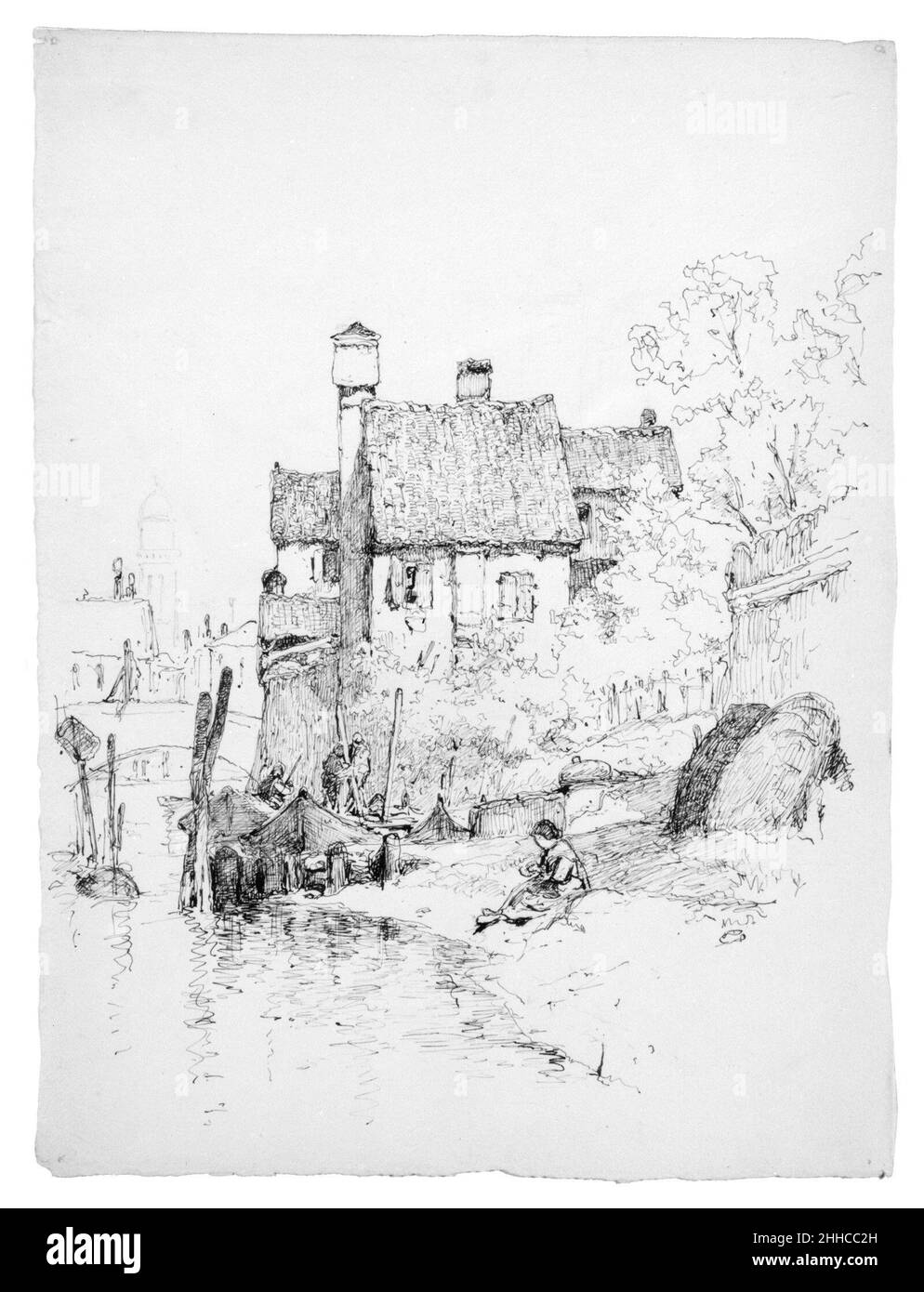 House on canal in Cut Out Stock Images & Pictures - Alamy