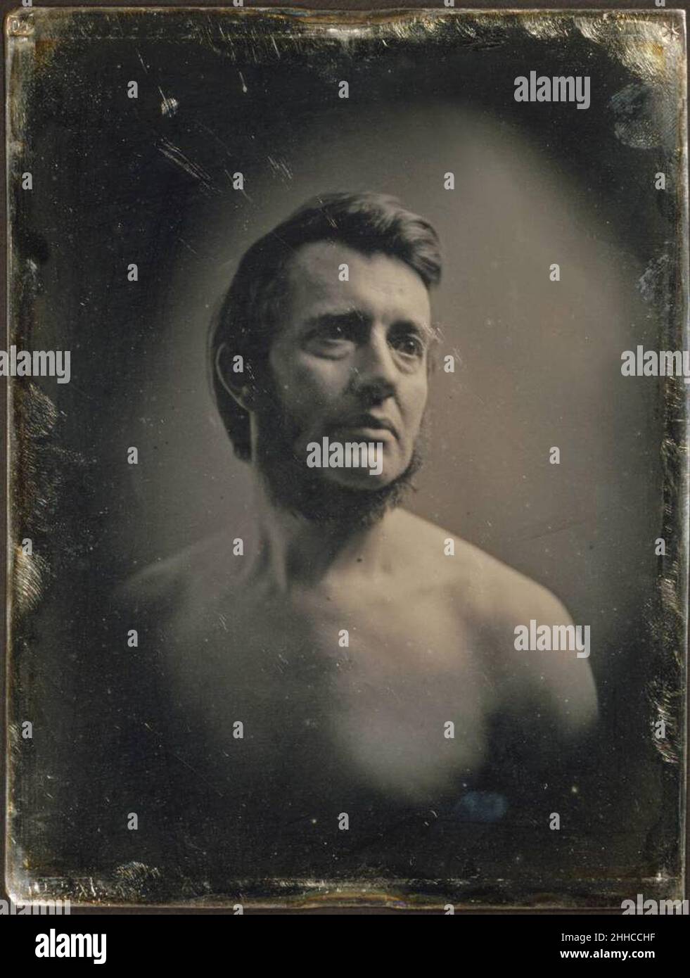 Southworth, Albert (1811–1894) - Male portrait 1848 Stock Photo - Alamy