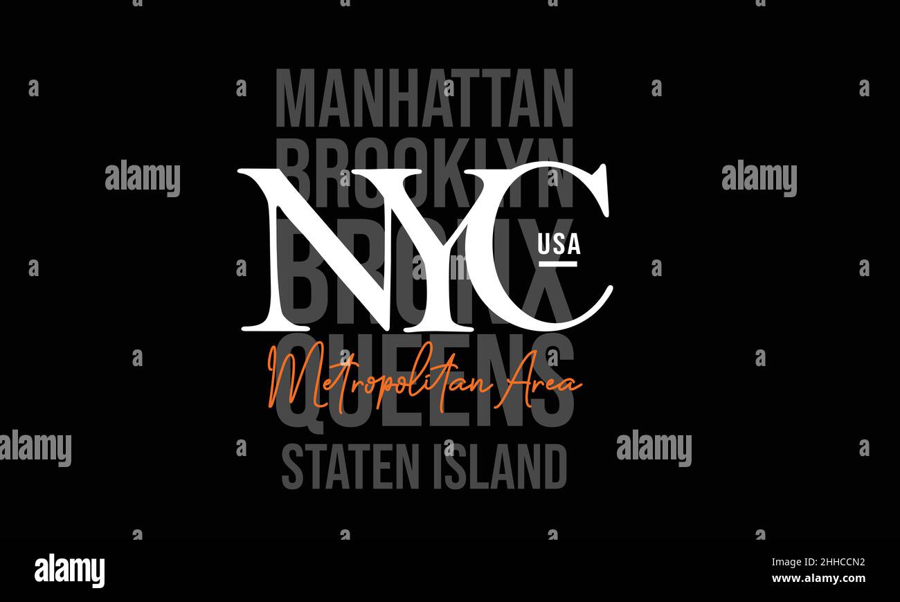 New york city slogan Stock Vector Images - Alamy