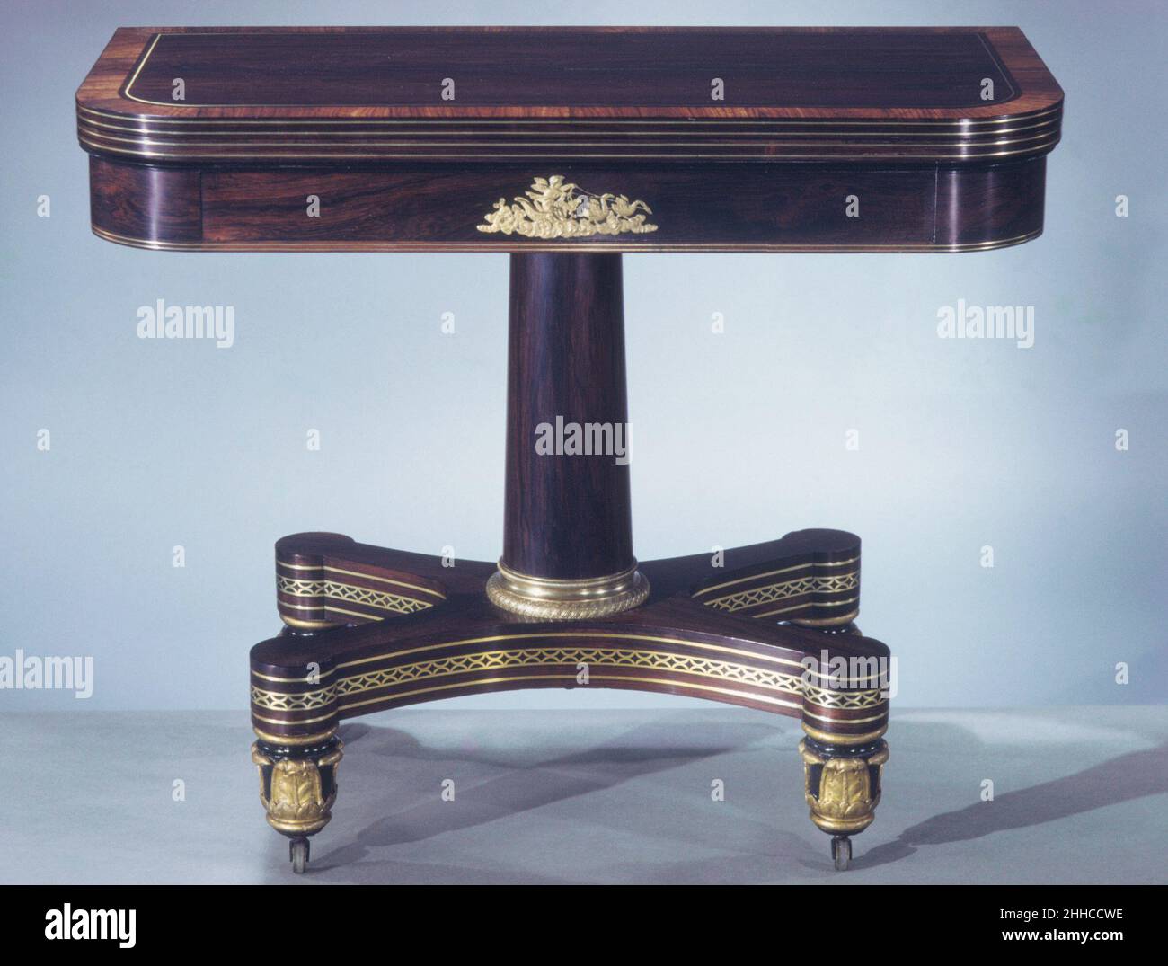 Card Table ca. 1825 Attributed to the Workshop of Duncan Phyfe Scottish ...