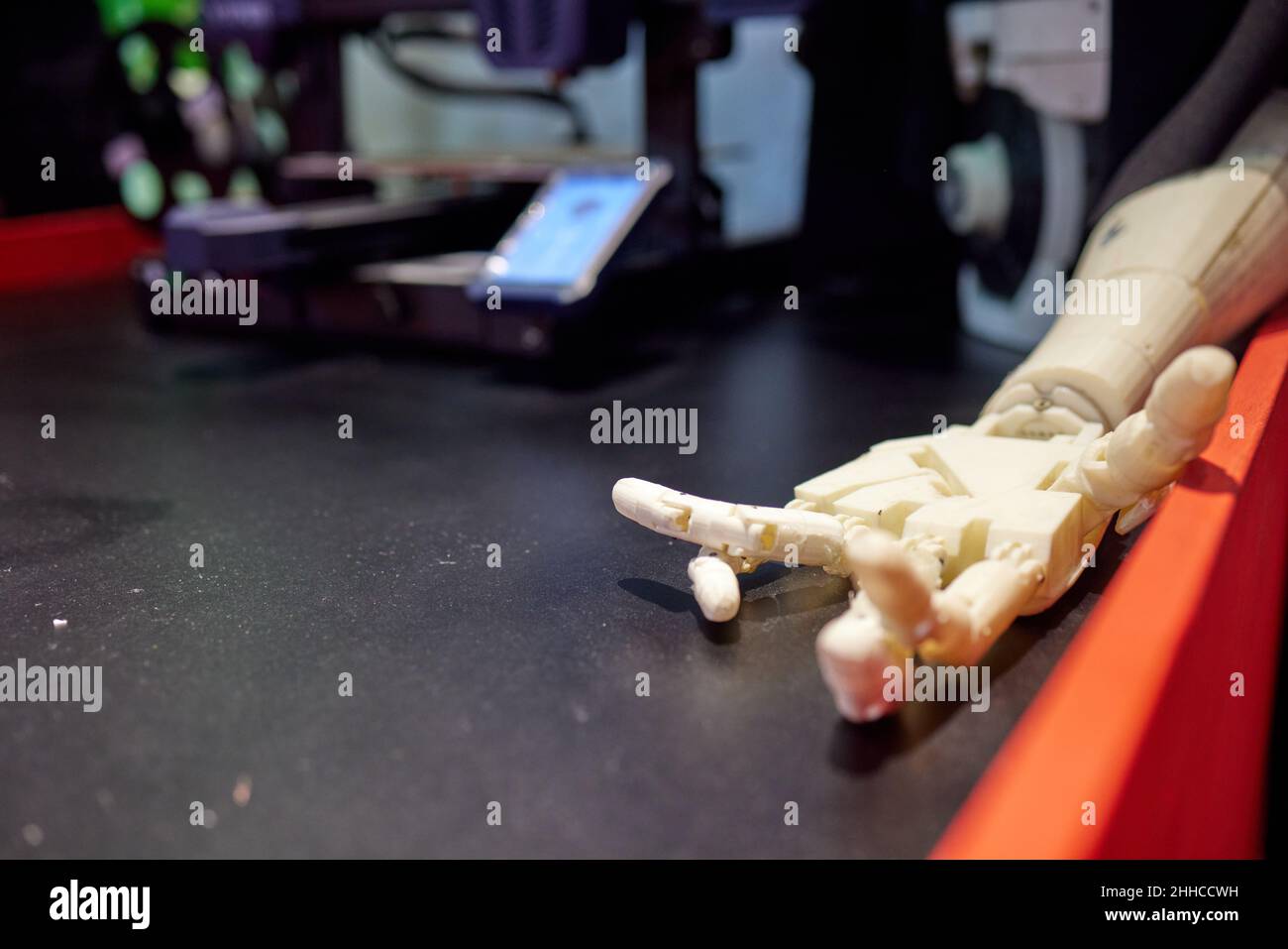 robot, autonomous programmable humanoid robot radio-controlled close-up ...