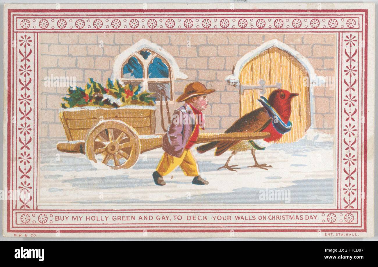 Chromolithography christmas hi-res stock photography and images - Alamy