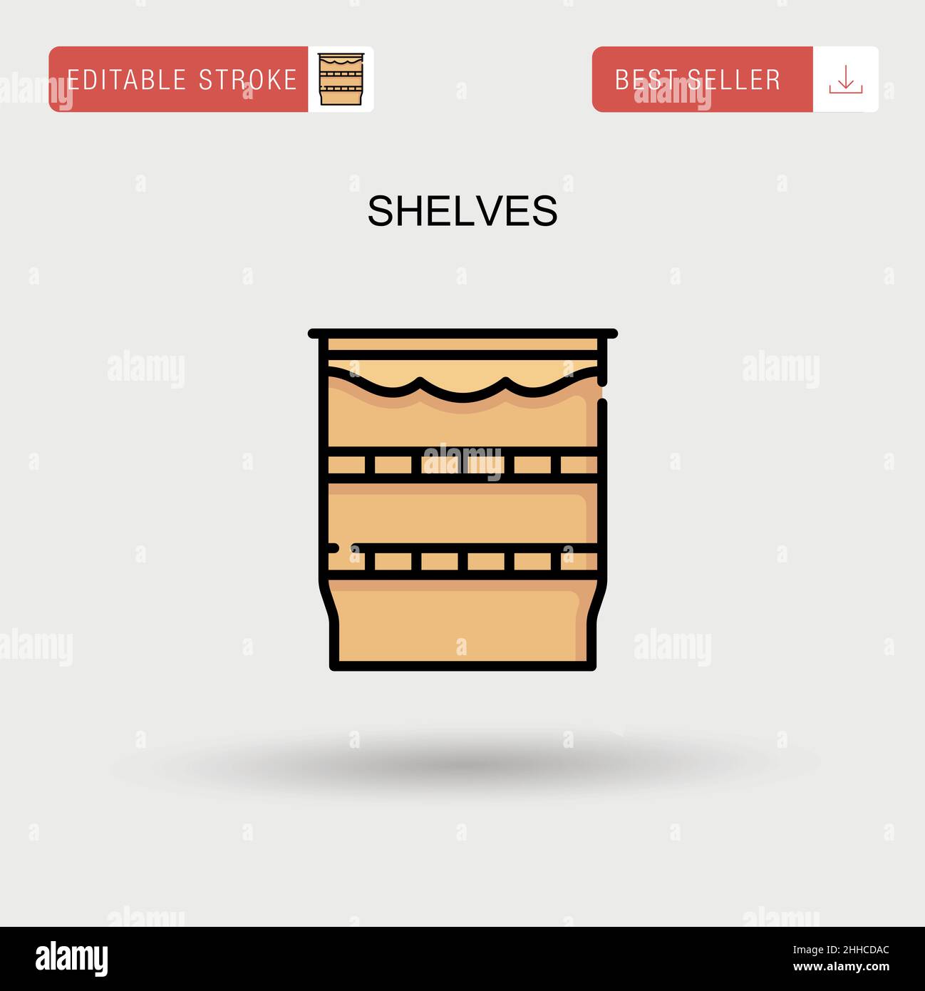 Book display shelves Stock Vector Images - Alamy