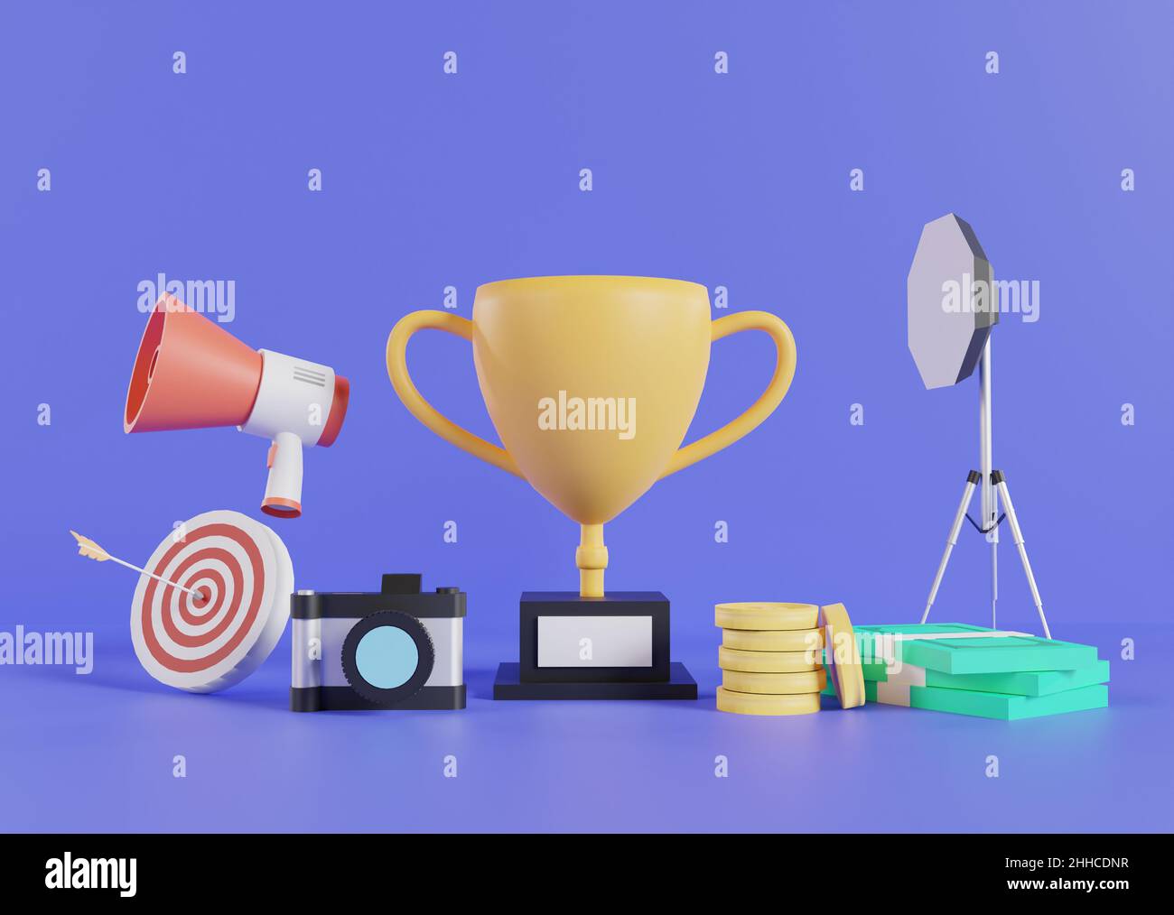 photography competition awards concept . 3d illustration rendering ...