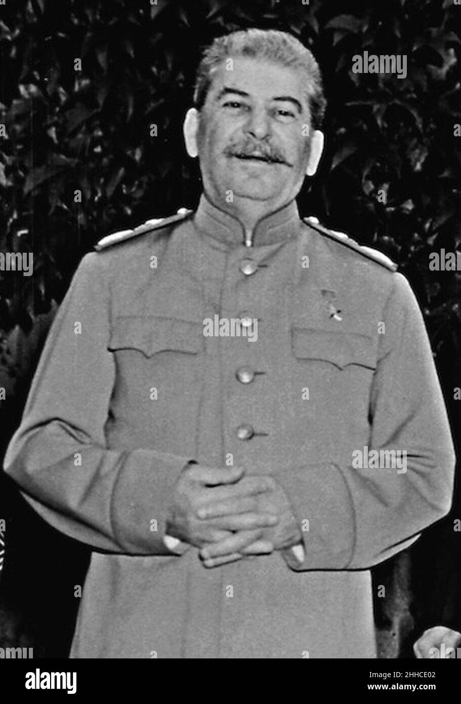 Soviet prime minister josef stalin hi-res stock photography and images ...