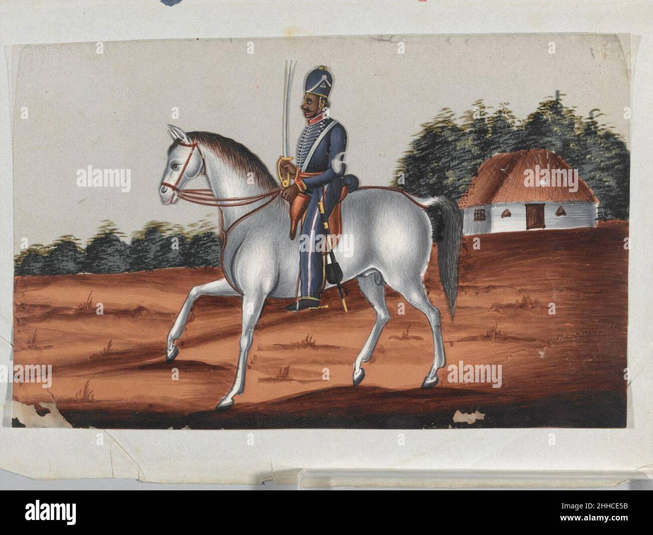 Sowar, Madras Cavalry, 1835 Stock Photo - Alamy