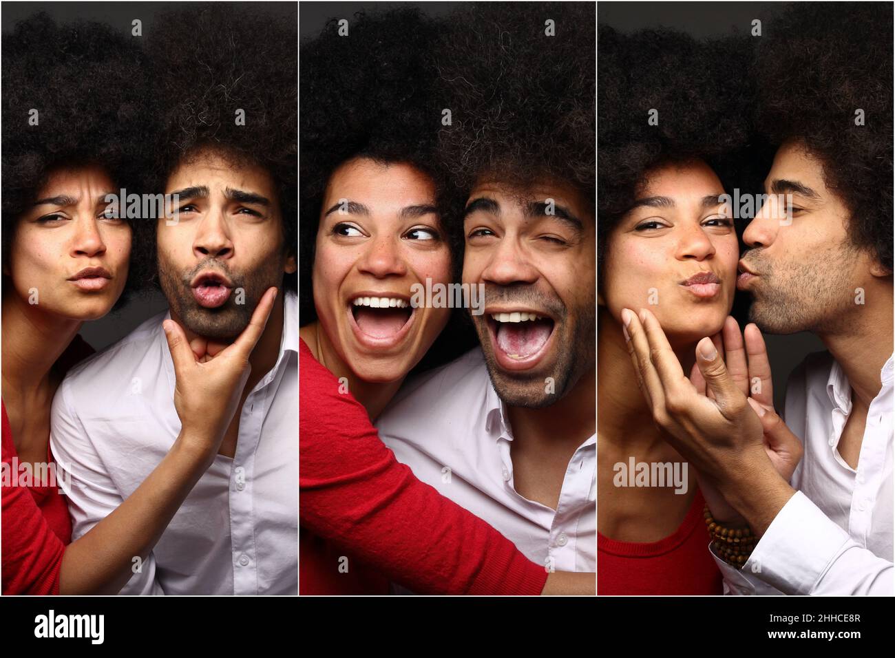 Beautiful happy Love Couple Together Stock Photo - Alamy