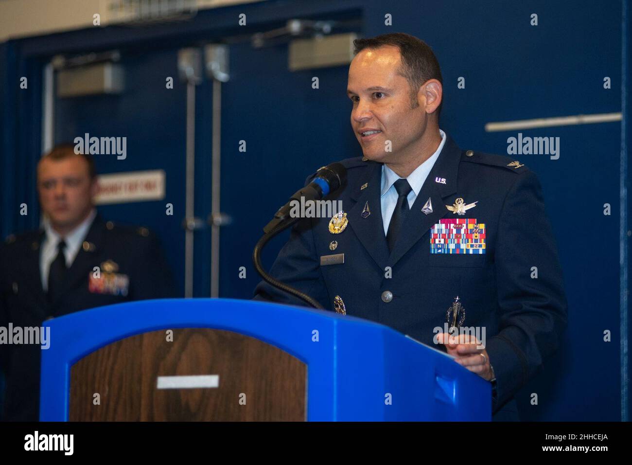 Space Delta 11 activation ceremony (3 Stock Photo - Alamy