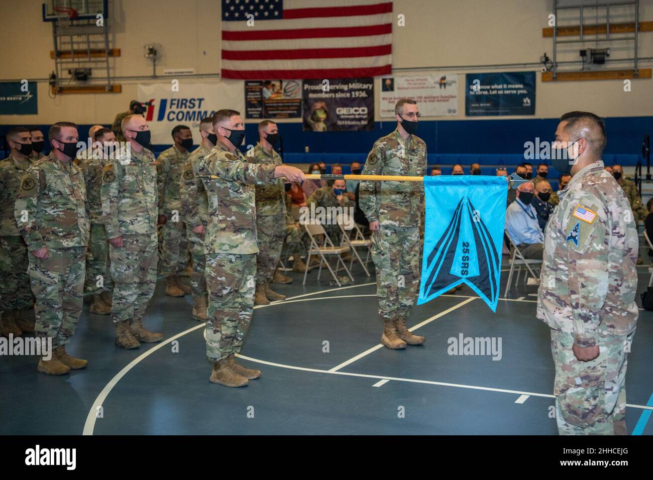 Space Delta 11 activation ceremony (2 Stock Photo - Alamy