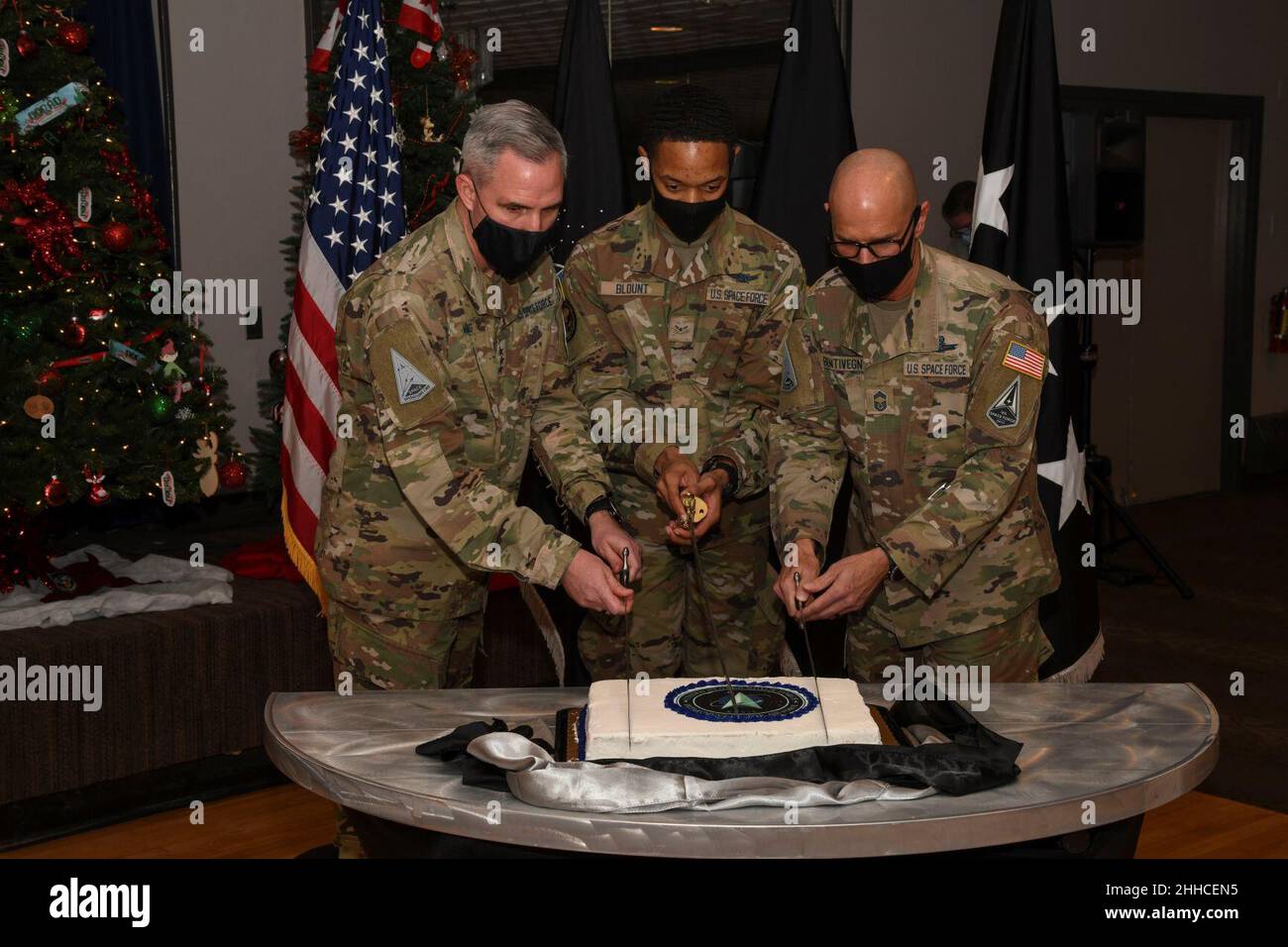 Space Operations Command 2nd USSF Birthday Celebration (3 Stock Photo ...