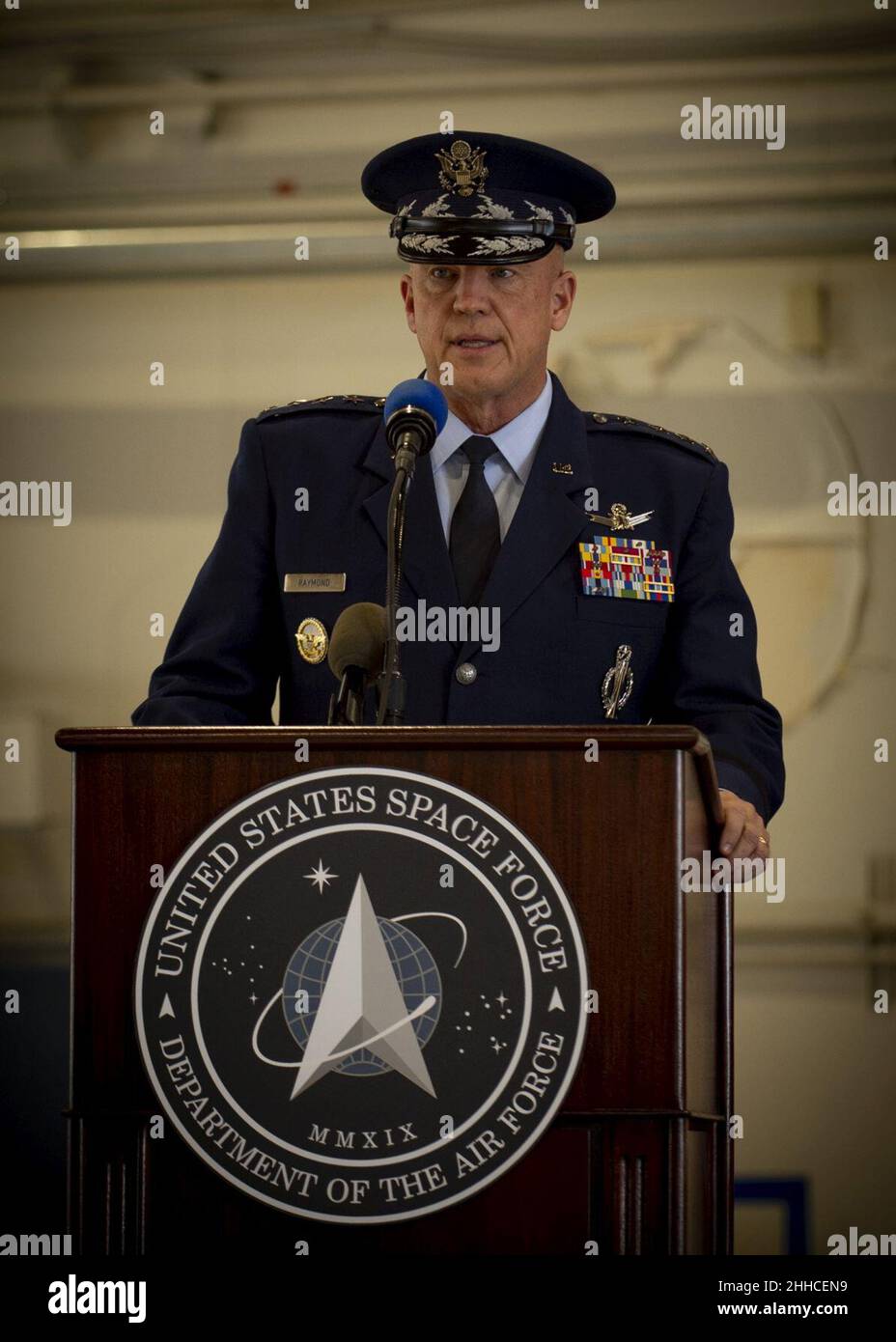 Space Operations Command Stand-up ceremony (3 Stock Photo - Alamy